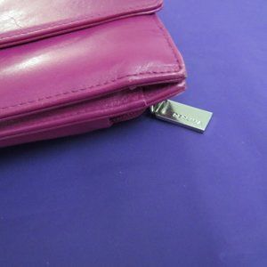 Perlina | Bags | Perlina Bright Pink Leather Crossbody | Poshmark